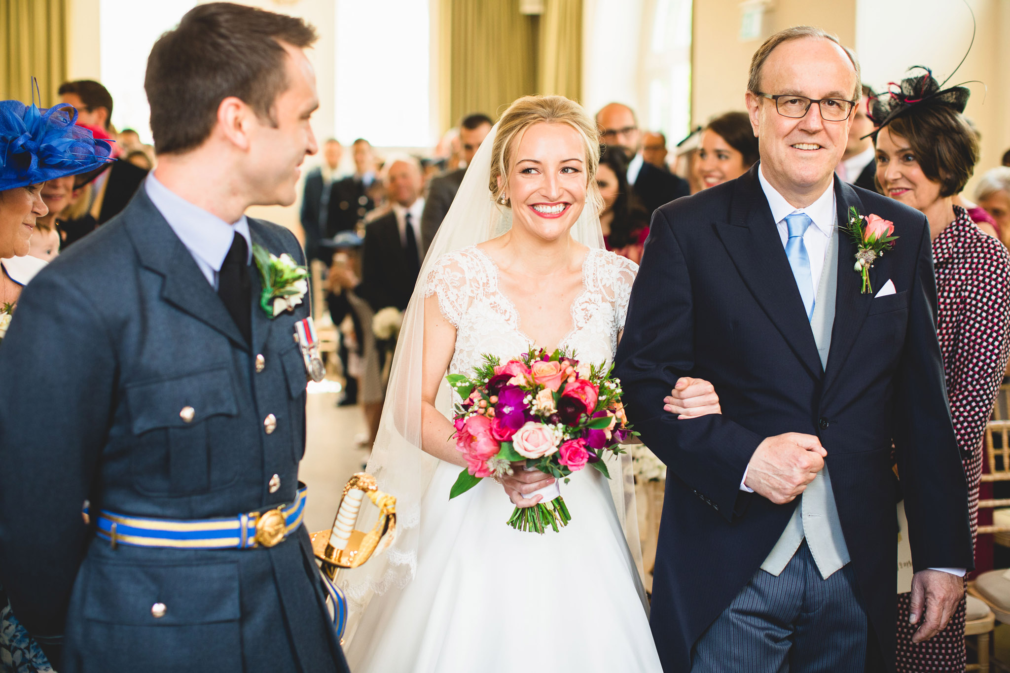 RAF Wedding Photography - Rosie & Pete