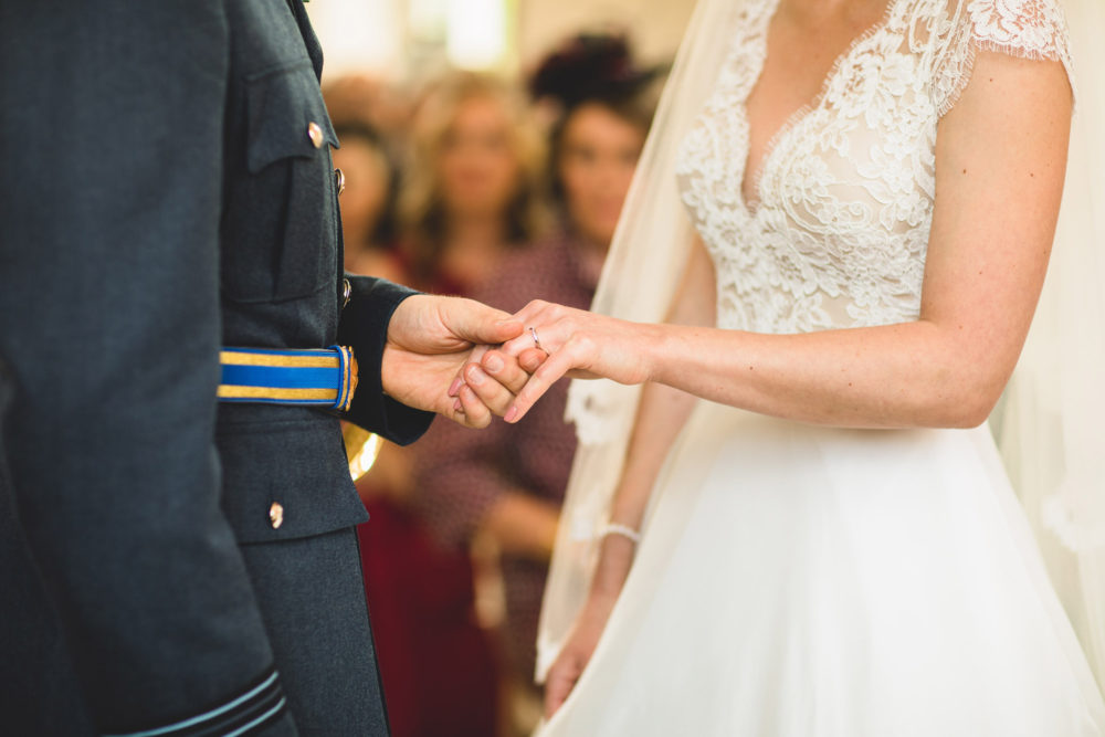 RAF Wedding Photography - Rosie & Pete