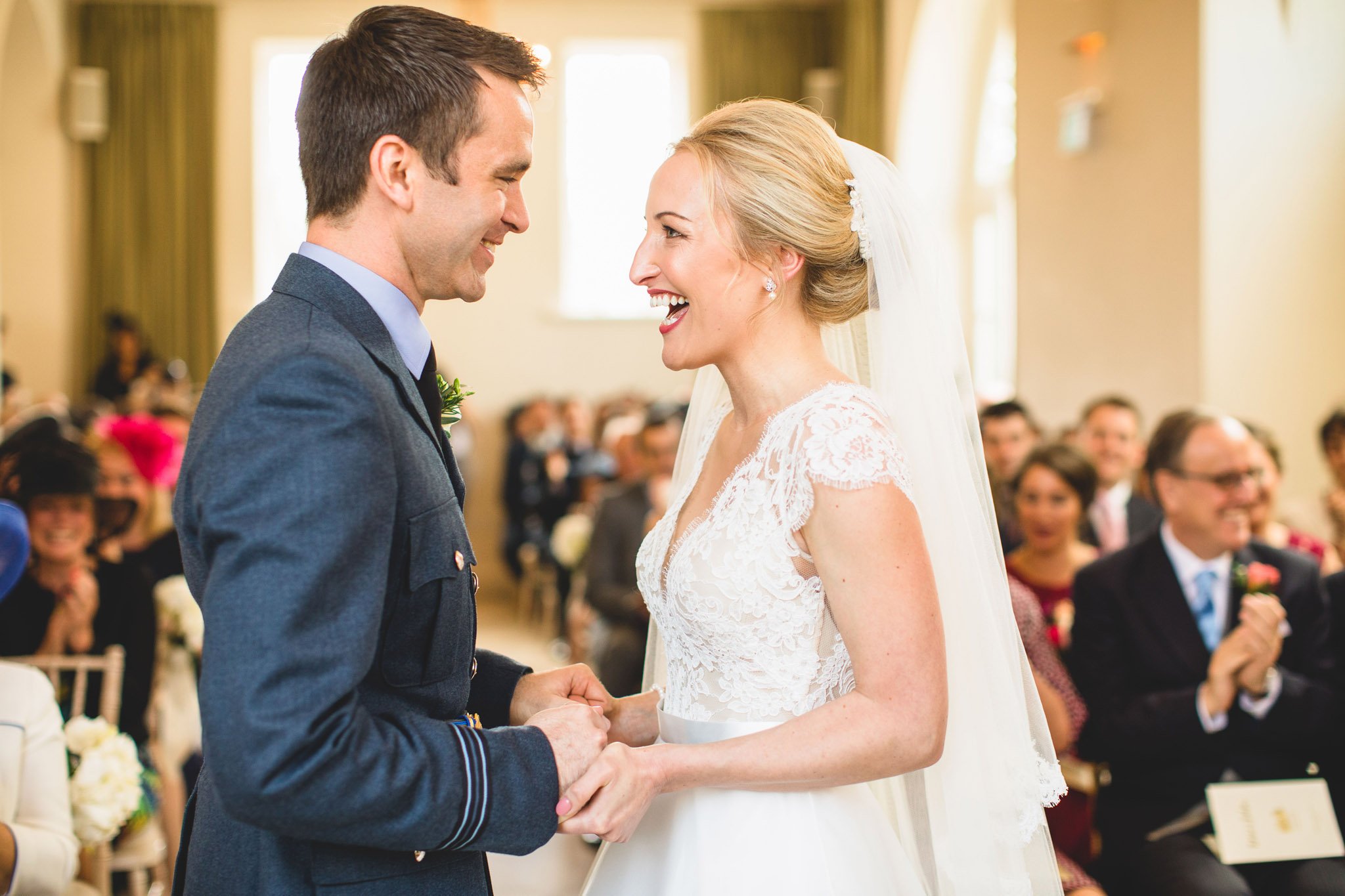 RAF Wedding Photography - Rosie & Pete
